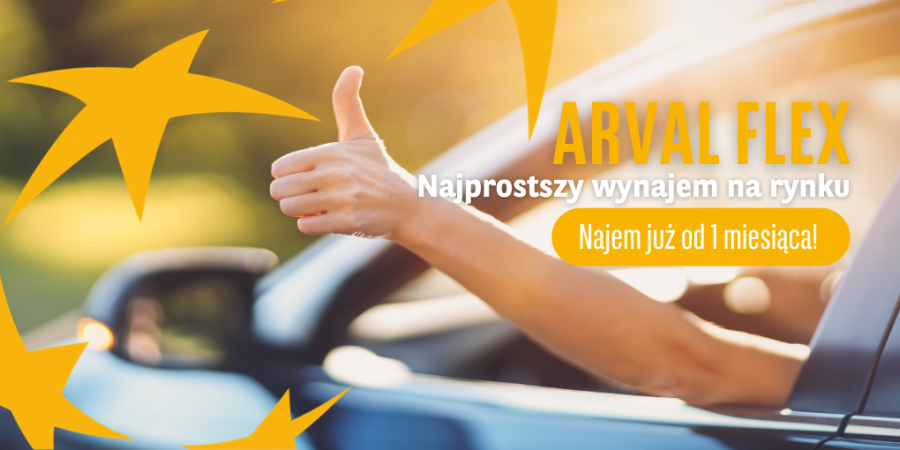 Wybierz wynajem długoterminowy w Arval i ciesz się autem z pakietem usług!